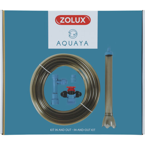 Kit siphon In and Out permet de siphonner et remplir votre aquarium - zolux