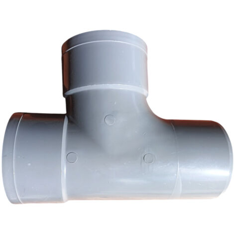 Té pvc MFF à 87°30 - PVC - Ø 100 mm - Girpi