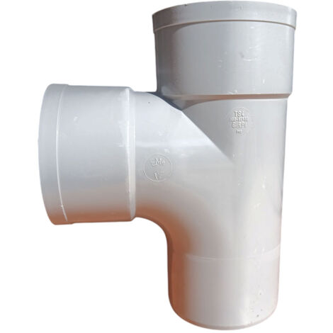 Té pvc MFF à 87°30 - PVC - Ø 100 mm - Girpi