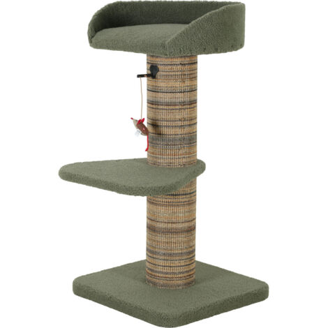 Arbre à chat boréal 95 cm vert pour grand chat - zolux