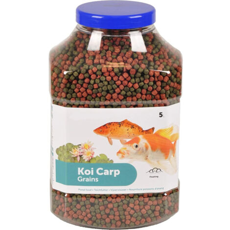 Nourriture pour Koï, 5 litres, poisson de bassin - animallparadise