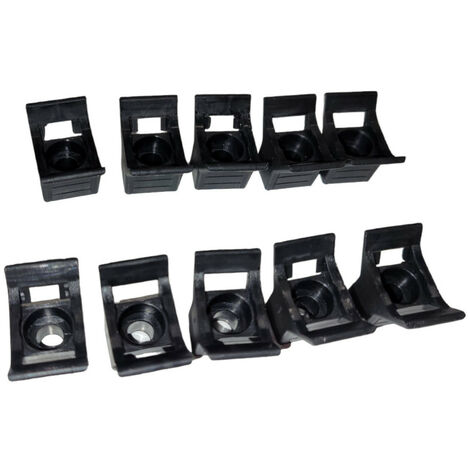 10 Embase à visser pour fixation de colliers d'installation - jardiboutique
