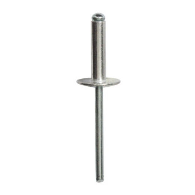 Rivet alu tête large ø 4,8 x 18 mm - Restagraf