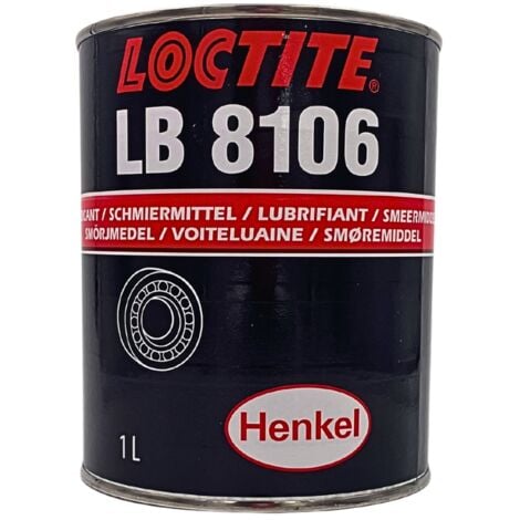 Graisse multiusage LB 8106 brune claire à base d'huile minérale 1L Loctite