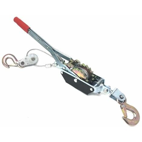 Paranco Manuale A Leva 4 Tonnellate Doppio Gancio 4000 Kg