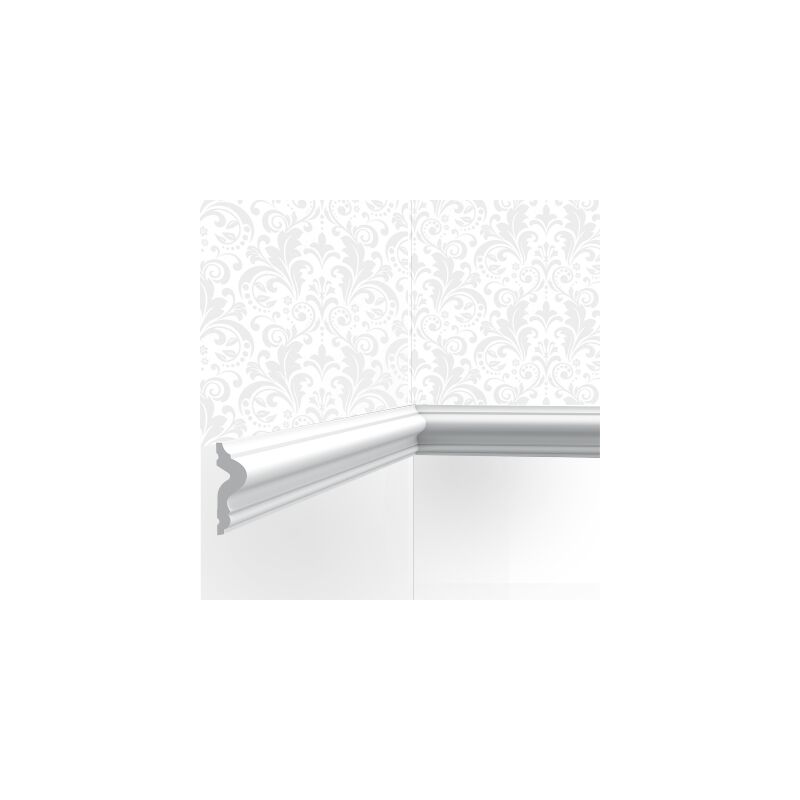 Cimaise , Moulure Cimaises et Plus M06 - 2,5x0,8x200cm (h x p x L ...