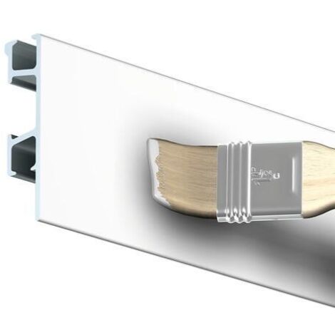 Cimaise Click Rail Pro 200cm - Cimaise Tableau Artiteq Gris , A l'unité