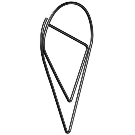 Pack de 30 trombones gouttes d'eau noir