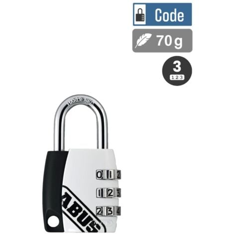 Cadenas Abus à Combinaison Abus 155/30 Sport