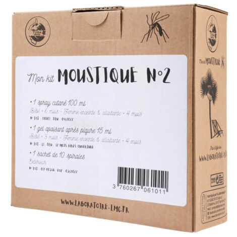 Kit Homeopathique Anti Moustique