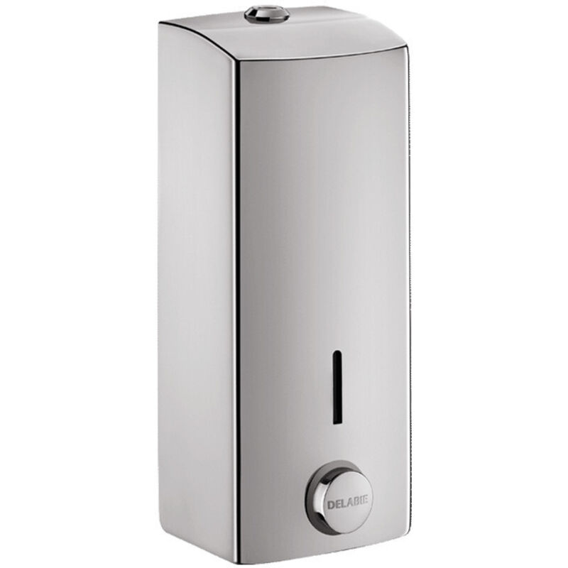 Delabie - Distributeur de savon liquide mural 1 litre Inox 304 poli satiné