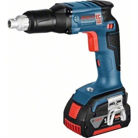 Bosch - Visseuse plaquiste 18V Li-ion (2x4Ah) 25Nm (sans charbon) - GSR ...