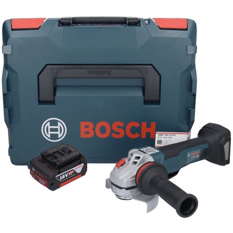 Bosch GWS 18V-10 PC Professional Meuleuse angulaire sans fil 18 V 125 mm Brushless + 1x batterie ...