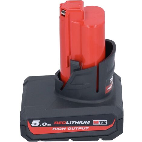 Milwaukee M12 HNRG-502 Kit de démarrage batterie 2x HB5 High Output 12 ...