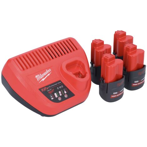 Milwaukee M12 HNRG-254 Kit de démarrage sans fil haute puissance 12 V ...