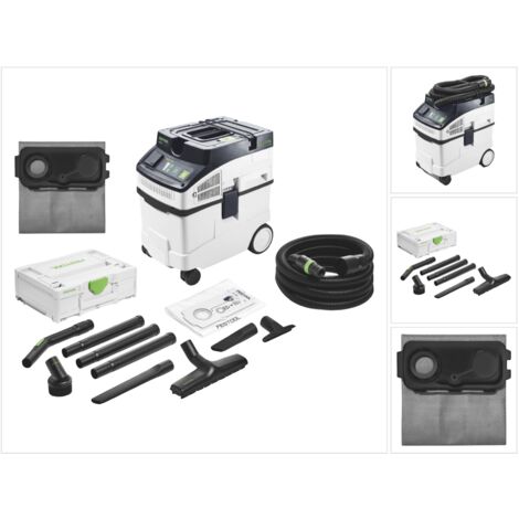 Festool CLEANTEC CT 25 E Aspirateur mobile 1200 W 25 l ( 577498 ) + RS ...