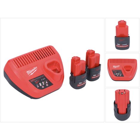 Milwaukee M12 HNRG-252 Kit de démarrage sans fil haute puissance 12 V ...