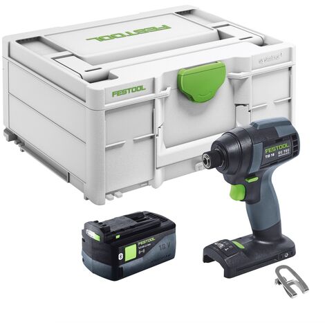 Festool TID 18-Basic Visseuse à choc sans fil 18 V 180 Nm 1/4" + 1x ...