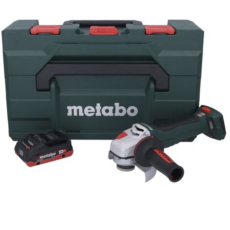 Metabo WPB 18 LT BL 11-125 Quick Meuleuse d'angle sans fil 18 V 125 mm Brushless + 1x batterie 4 ...