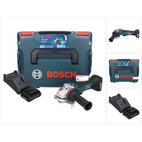 Bosch GWS 18V-10 PSC Professional Meuleuse angulaire sans fil 18 V 125 mm Brushless + 1x ...