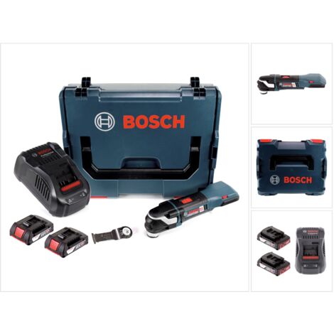 Bosch GOP 18V-28 Batterie Multi-Cutter 18V Brushless StarlockPlus + 2x ...