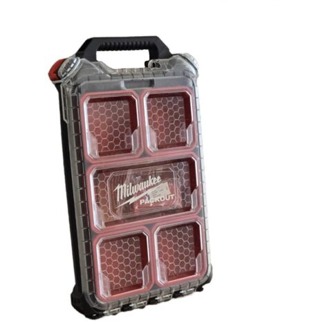 Milwaukee PACKOUT Compact Slim Organizer 64 x 249 x 411 mm ( 4932471065 )