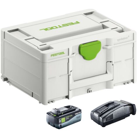 Festool SYS 18V 1x8,0/SCA16 Kit énergie 1x batterie 18 V 8,0 Ah ...