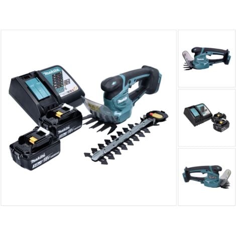 Makita DUM 111 RFX Cisaille à gazon sans fil 18 V + 2x batterie 3,0 Ah ...