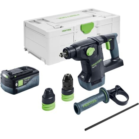 Festool KHC 18 EB-Basic Marteau combiné sans fil 18 V 2,6 J SDS-Plus ...