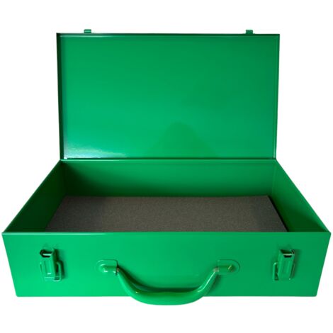 Valise de transport en métal Prebena 430 x 255 x 110 mm + garniture en ...