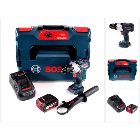 Bosch GSR 18V-110 C Perceuse-visseuse sans fil 18V 110Nm Brushless + 1x batterie 5,0Ah ...