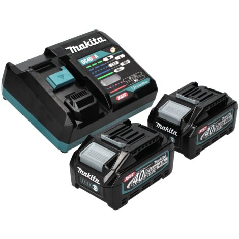 Makita RP 001 GM201 Défonceuse sans fil 40 V max. 12 mm Brushless + 2x ...