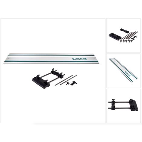 Makita adaptateur de rail de guidage pour fraise ( 194579-2 ) + rail de ...