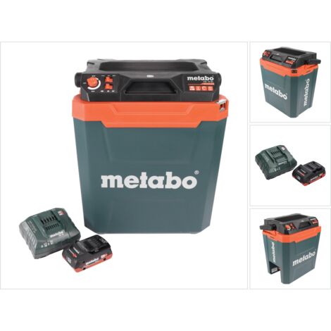 Metabo KB 18 BL Glacière sans fil 18 V avec fonction maintien au chaud ...