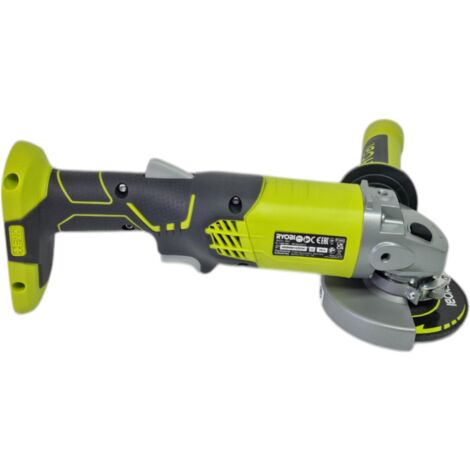 Ryobi R18AG-0 Meuleuse d'angle sans fil 18 V ONE+ 115 mm + 2x batterie ...