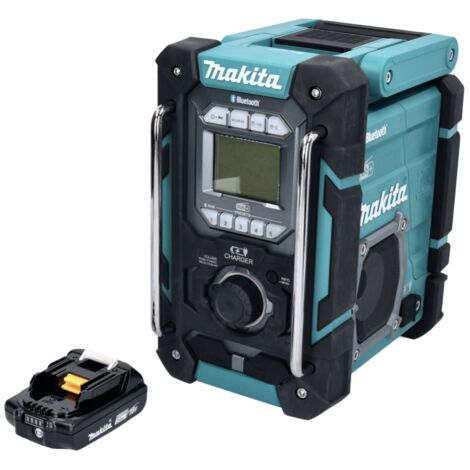 Makita DMR 301 A1 Radio de chantier sans fil 12 V maxi - 18 V DAB ...