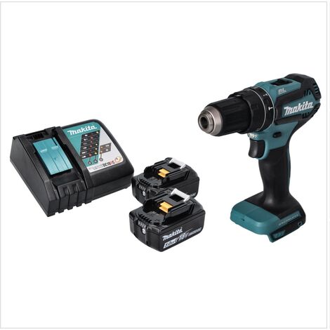 Makita DHP 485 RT Perceuse-visseuse à percussion sans fil 18 V 50 Nm ...