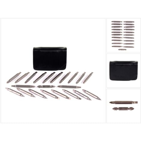 Makita PH2 Bit Sets, 21 Pcs. (20x 65mm, 1x Variante Extra) + Etui Dinotech