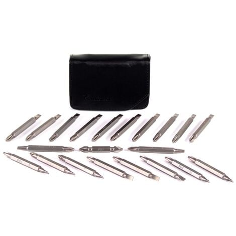 Makita PH2 Bit Sets, 21 Pcs. (20x 65mm, 1x Variante Extra) + Etui Dinotech