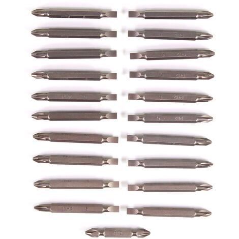 Makita PH2 Bit Sets, 21 Pcs. (20x 65mm, 1x Variante Extra) + Etui Dinotech