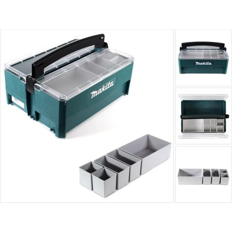 Makita Storage Box pour Makpac + Makita Boxeinsatz ( P-84137 + P-84171 )