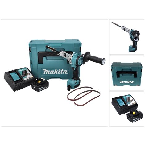 Makita DBS 180 RG1J Lime à bande sans fil 18 V 9 x 533 mm Brushless ...
