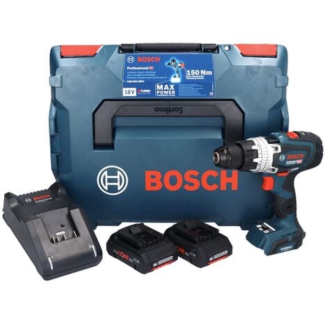 Bosch GSB 18V-150 C Professional Perceuse-visseuse à percussion sans fil 18 V 150 Nm Biturbo ...