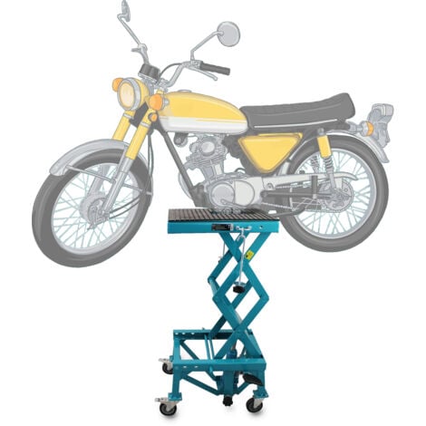 BITUXX Motorrad Ständer Montagebock Rollbar Hebebühne hydraulische ...