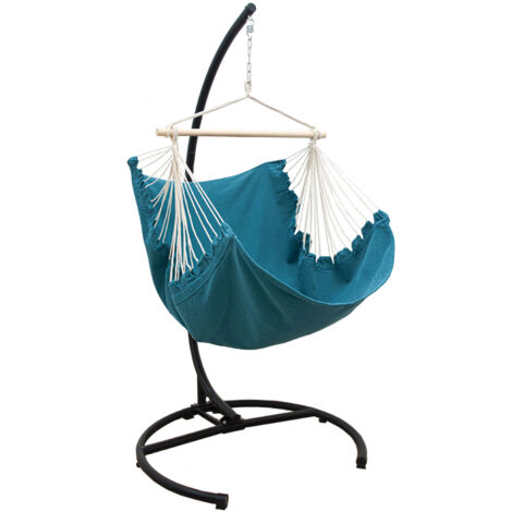 Chaise Suspendue Exterieur XL - 155x125 Fauteuil Suspendu - Balancelle ...