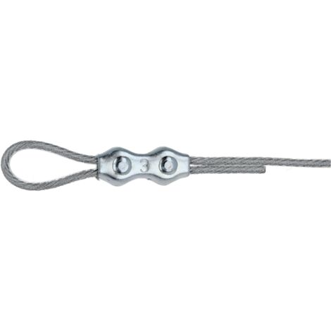 CONNEX - 2 DOPPIO BLOCCO ZINCATO PER FUNI MM.3