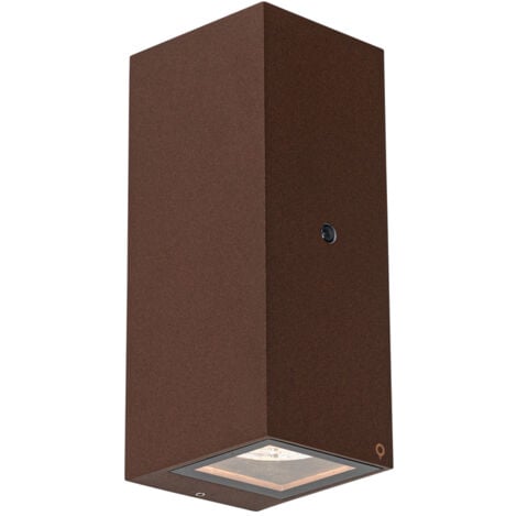 QAZQA baleno - Applique murale avec détecteur - 2 lumière - L 8.3 cm ...