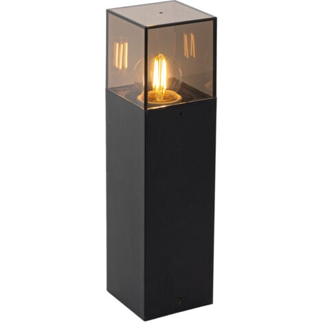 QAZQA denmark - Lampe sur pied extérieur - 1 lumière - L 8.3 cm - Noir ...