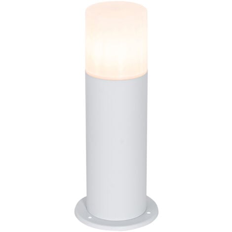 QAZQA odense - Lampe sur pied extérieur - 1 lumière - Ø 11.9 cm - Blanc ...