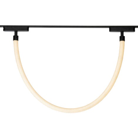 QAZQA magnetic tautau - LED Système de rail spot luminaire plafond ...